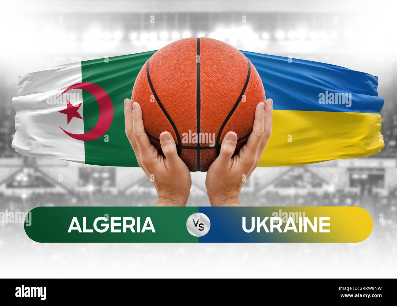 Algeria vs Ukraine national basketball teams basket ball match ...