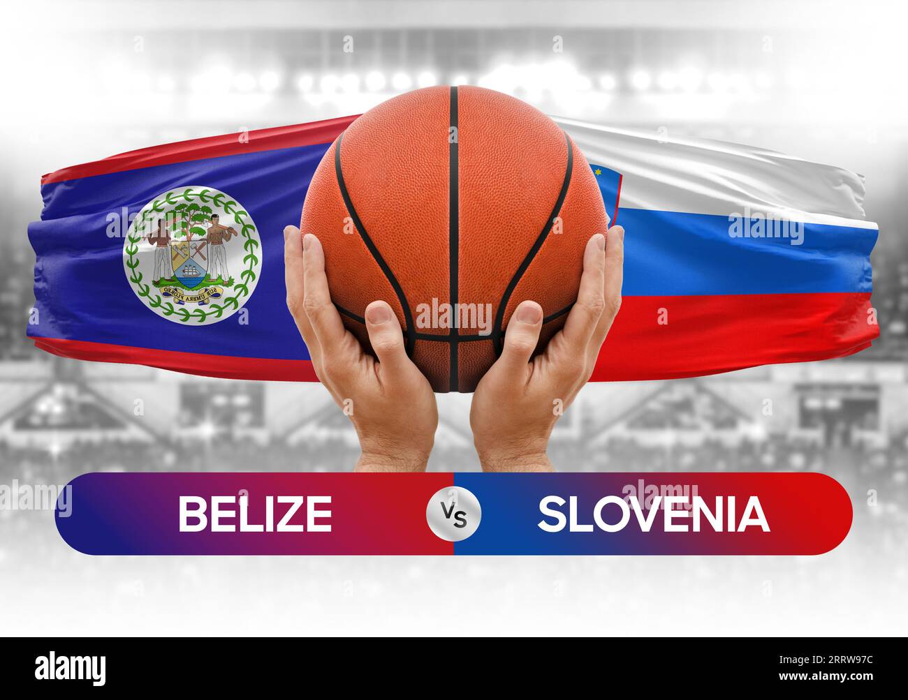Belize vs Slovenia national basketball teams basket ball match ...
