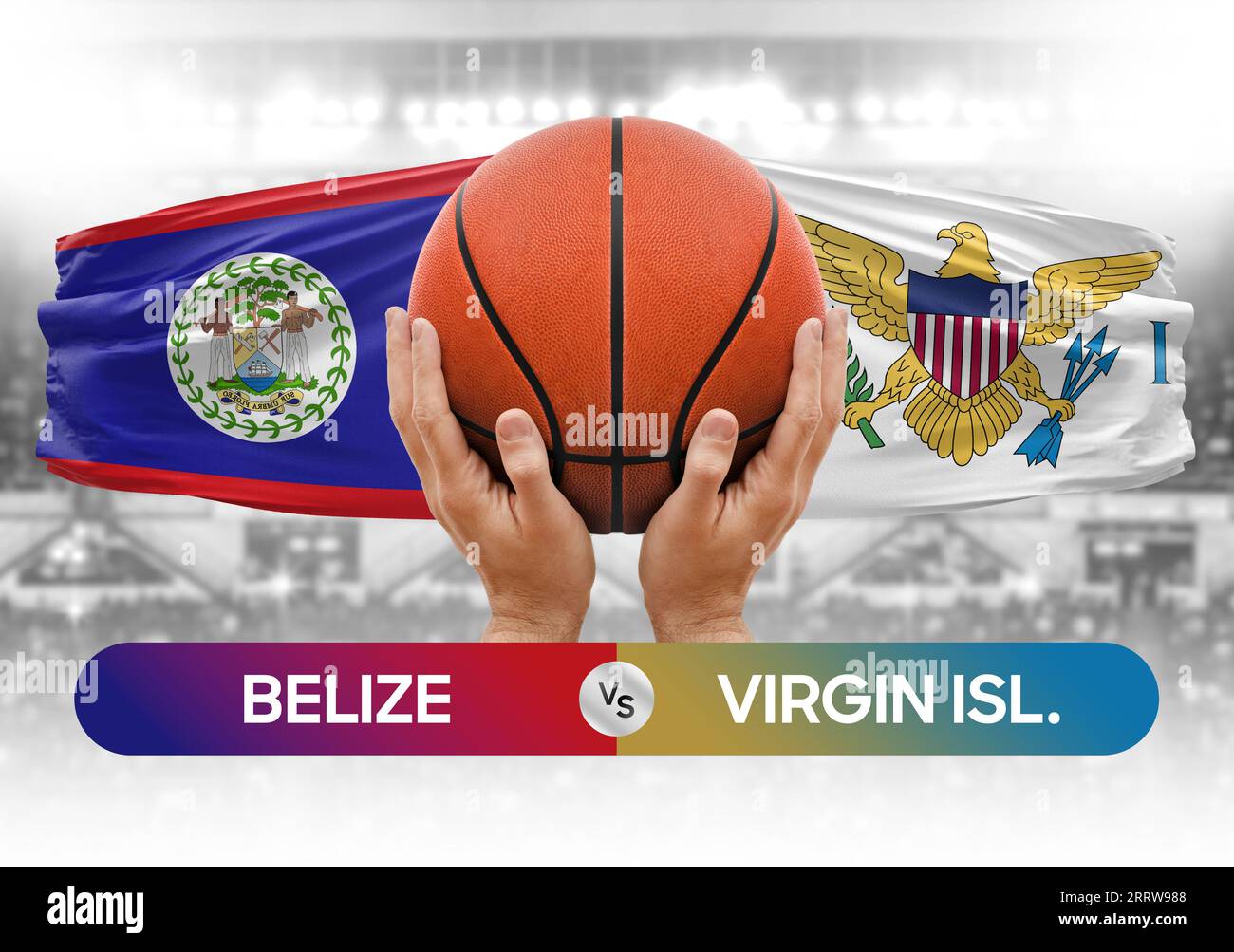 Belize vs Virgin Islands national basketball teams basket ball match ...