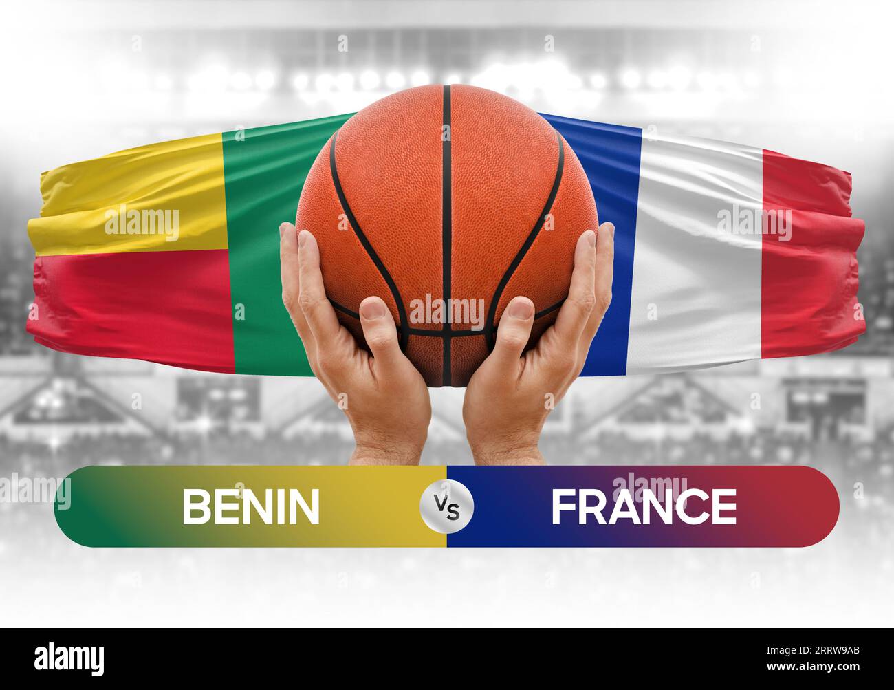 France benin flag hi-res stock photography and images - Alamy