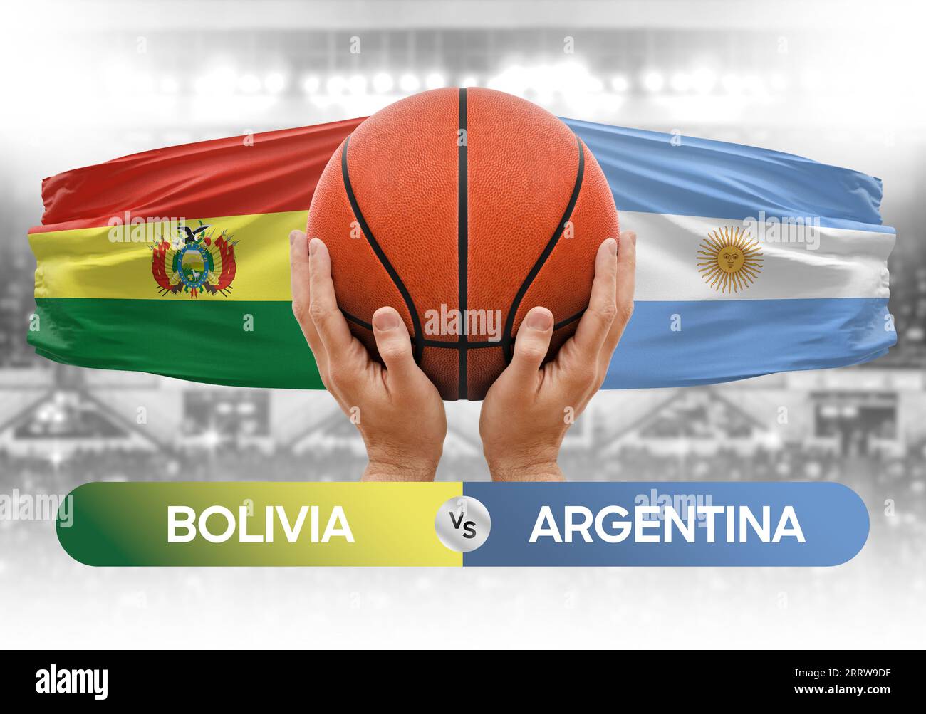 Bolivia vs Argentina national basketball teams basket ball match ...
