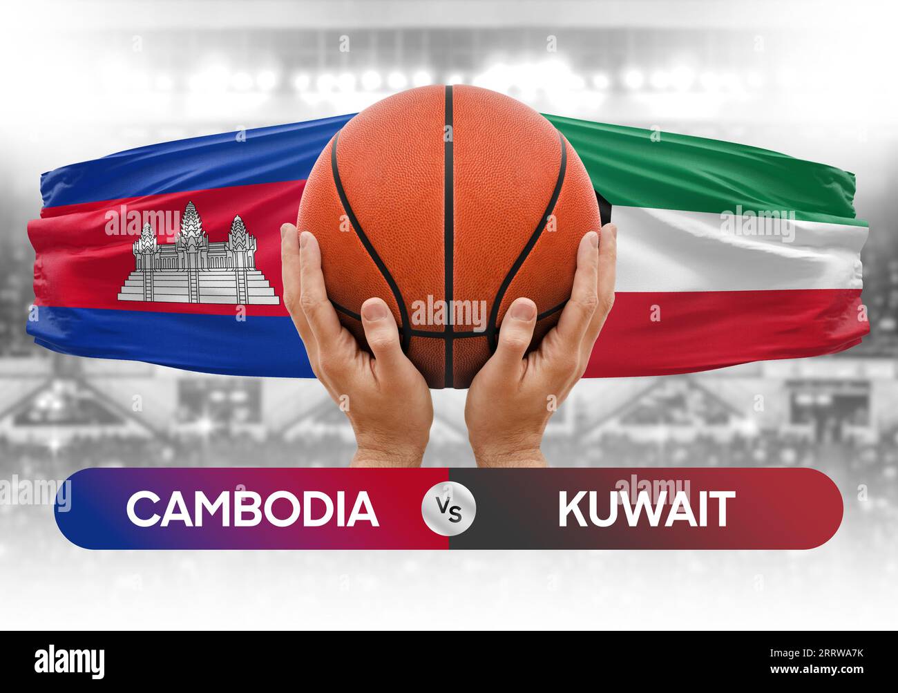 Cambodia vs Kuwait national basketball teams basket ball match ...