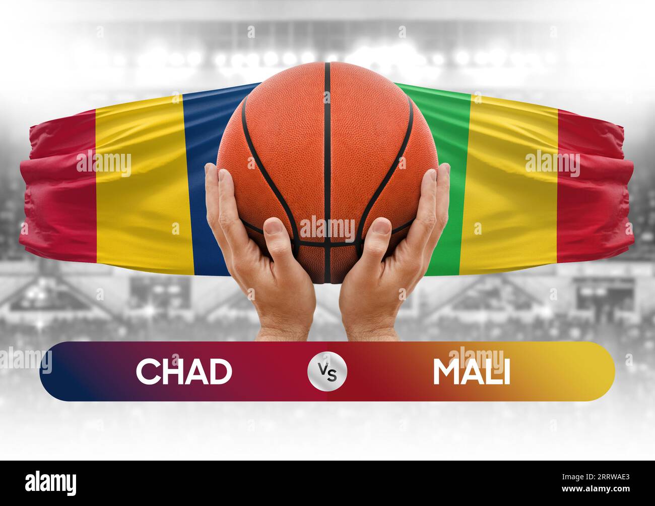 Chad vs Mali national basketball teams basket ball match competition ...
