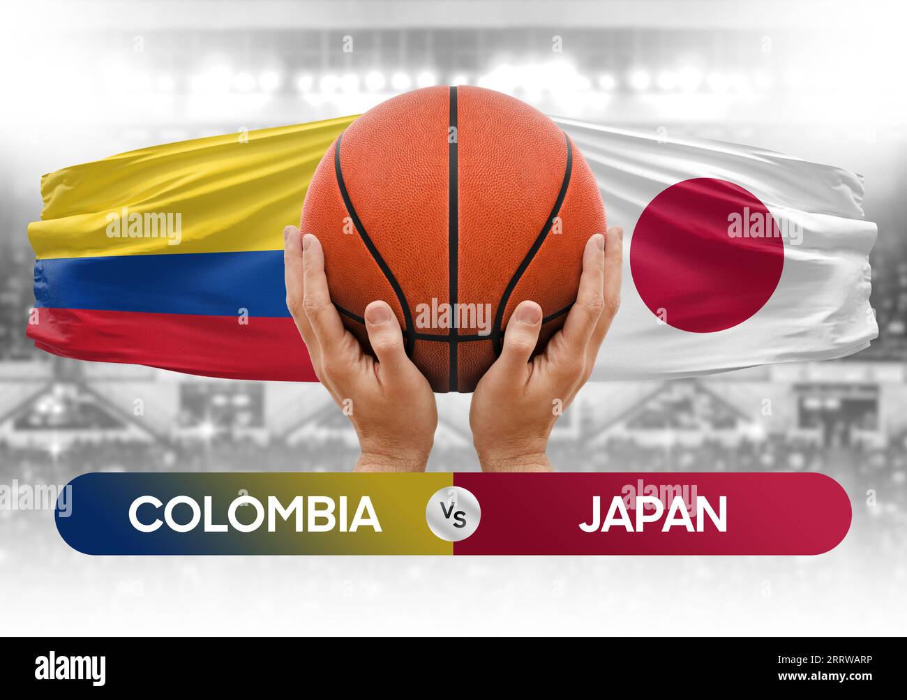 Colombia vs Japan national basketball teams basket ball match ...