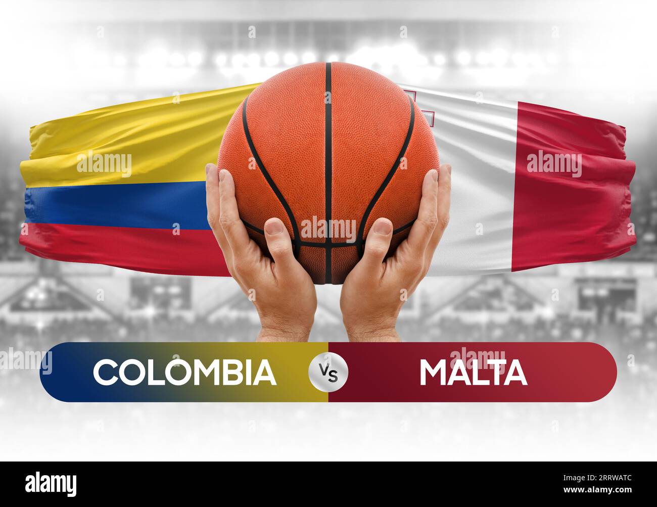 Colombia vs Malta national basketball teams basket ball match ...