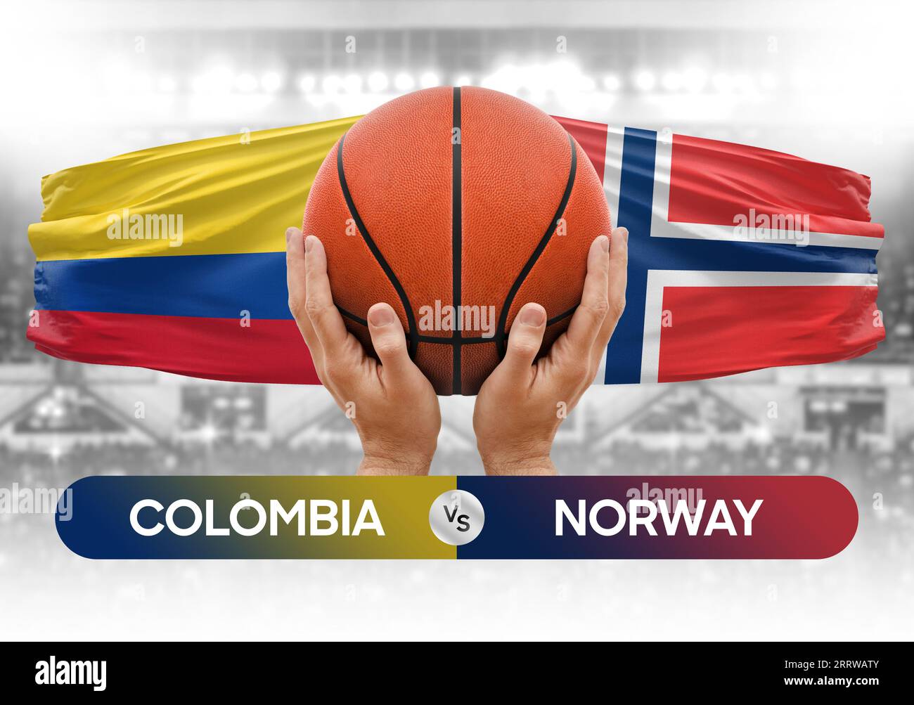 Colombia norway flag hi-res stock photography and images - Alamy