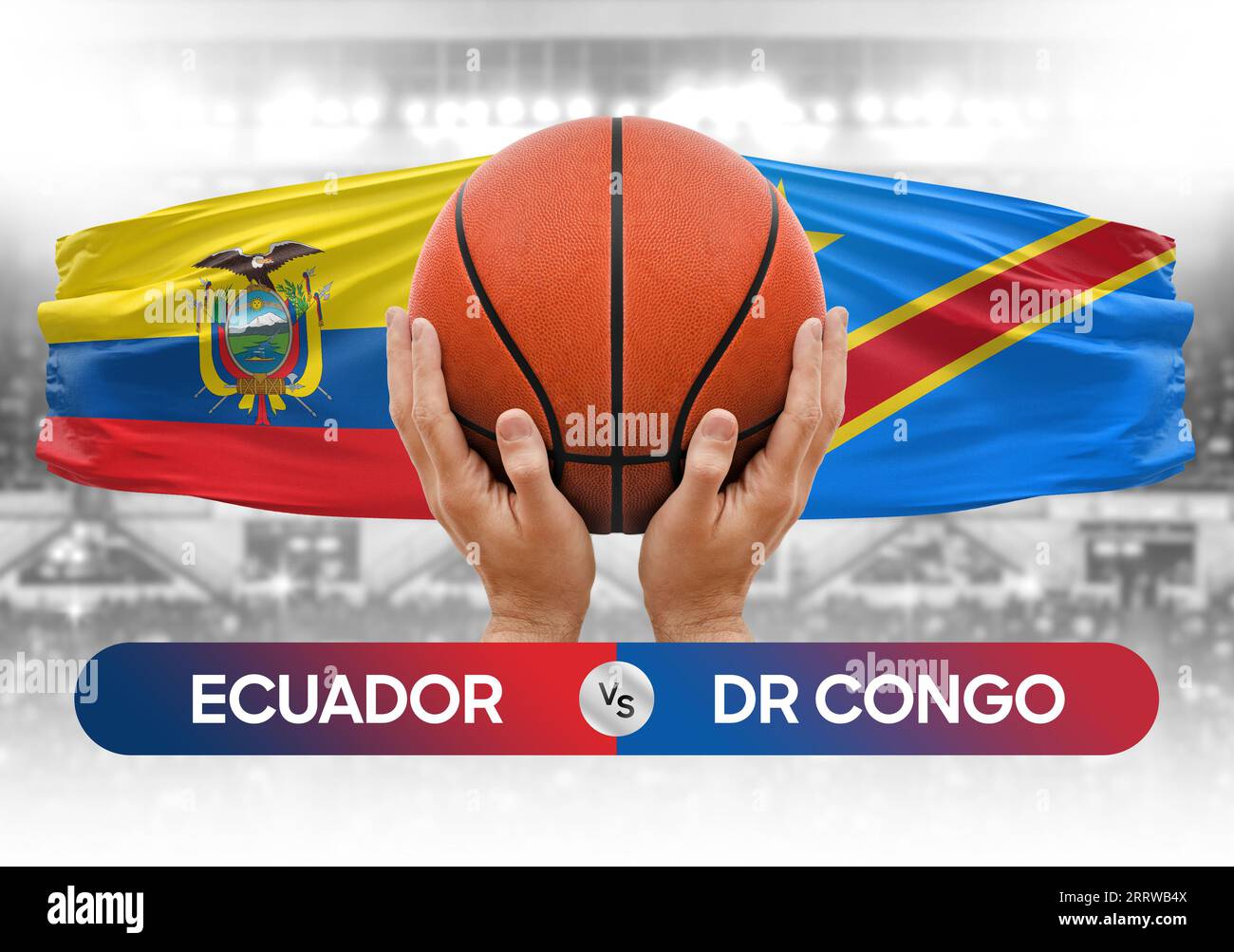 Ecuador vs Dr Congo national basketball teams basket ball match ...