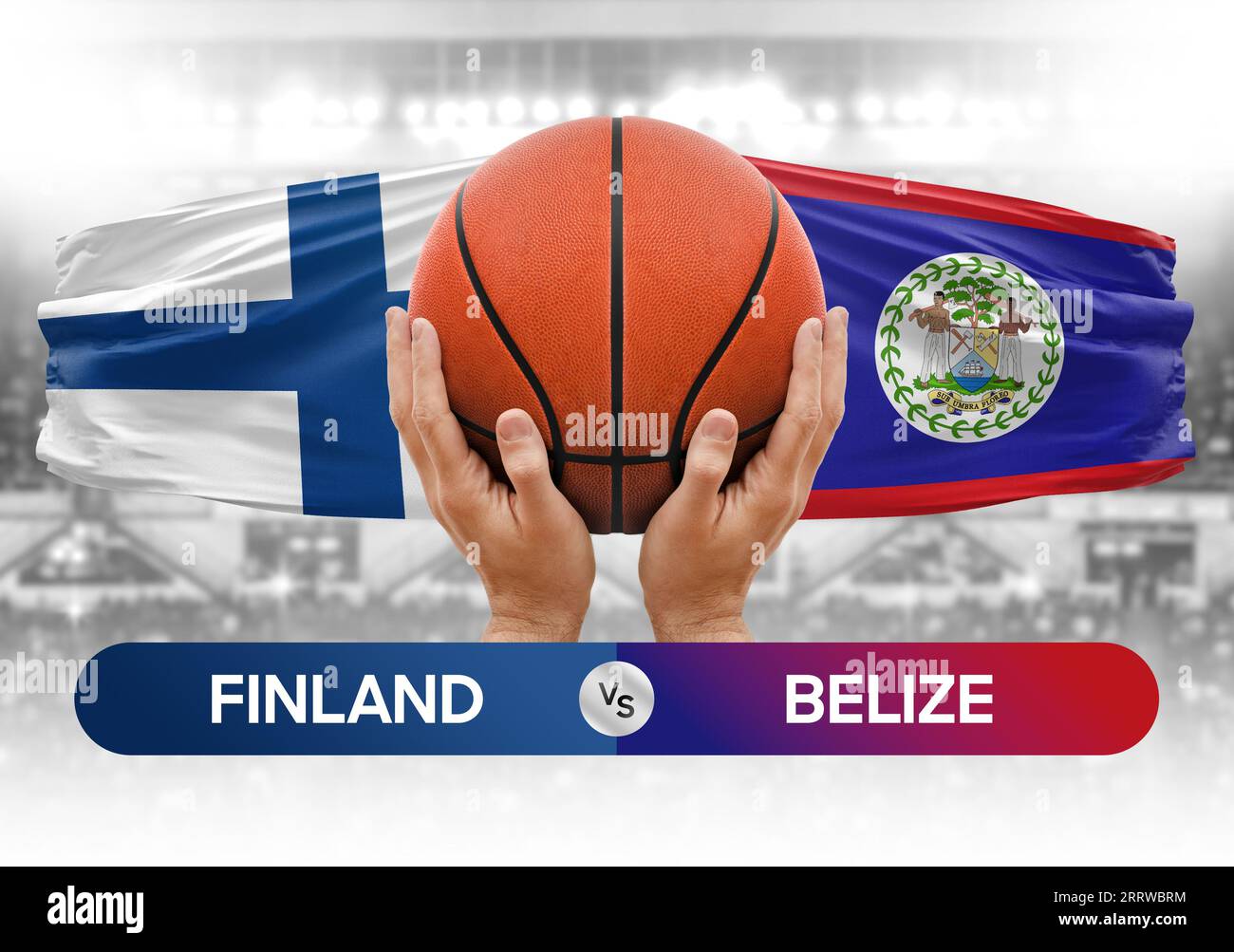 Finland vs Belize national basketball teams basket ball match ...