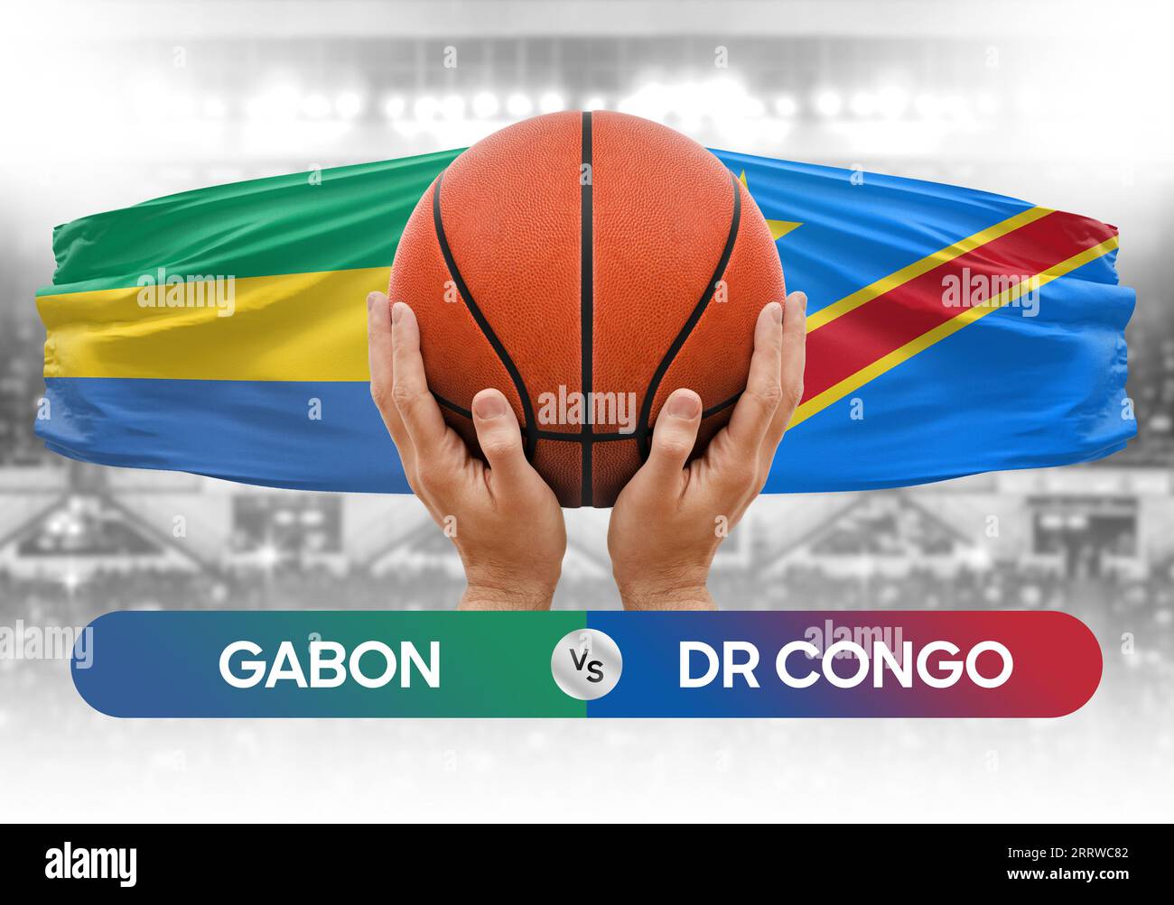 Congo gabon flag hi-res stock photography and images - Alamy