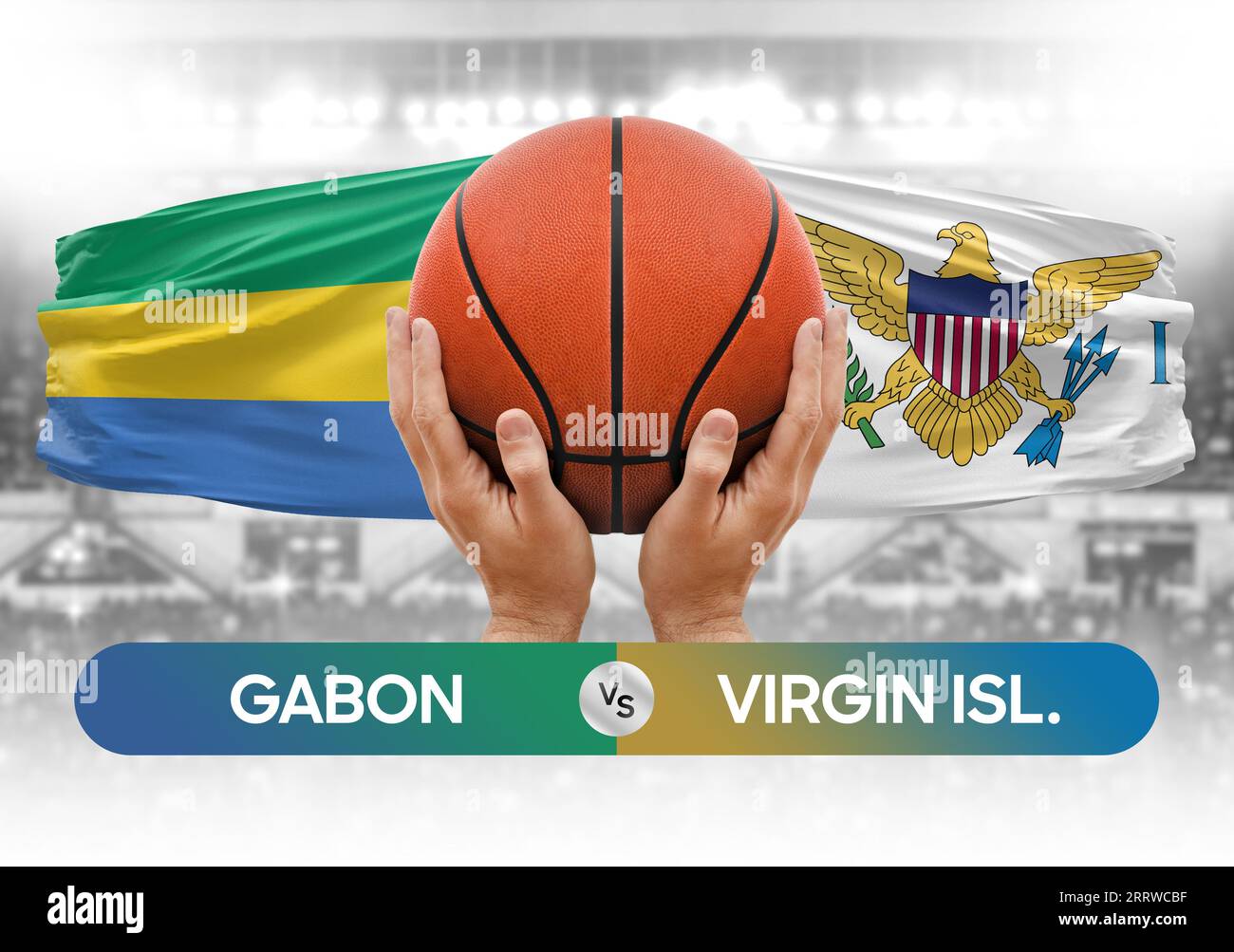 Gabon vs Virgin Islands national basketball teams basket ball match ...