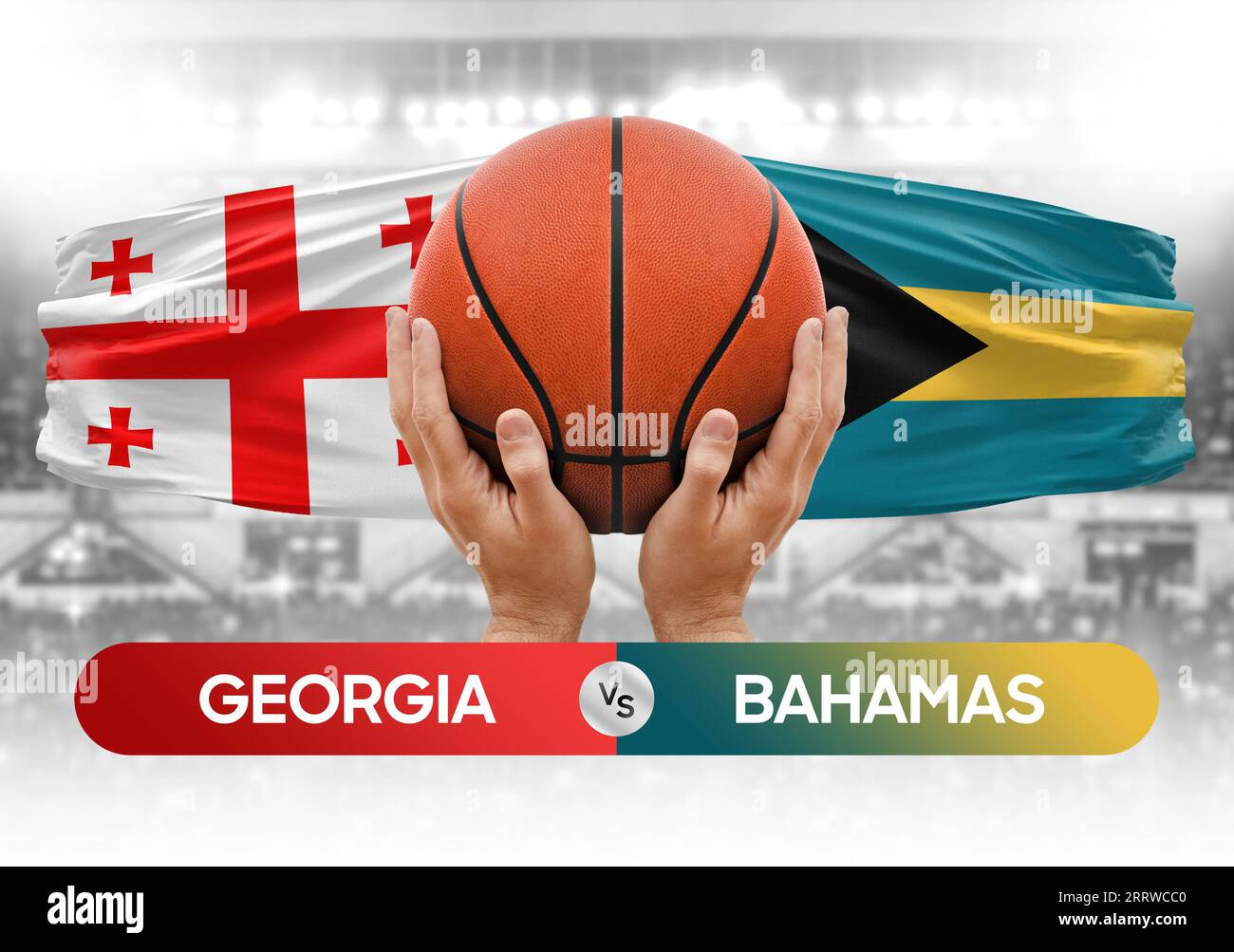Bahamas georgia flag hi-res stock photography and images - Alamy