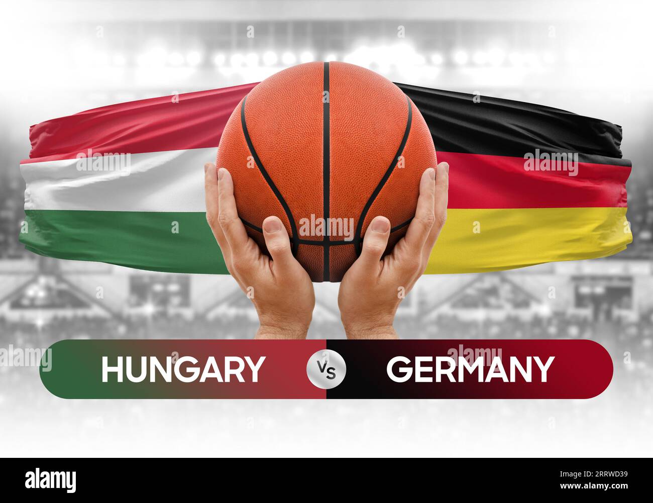 Hungary vs Germany national basketball teams basket ball match ...