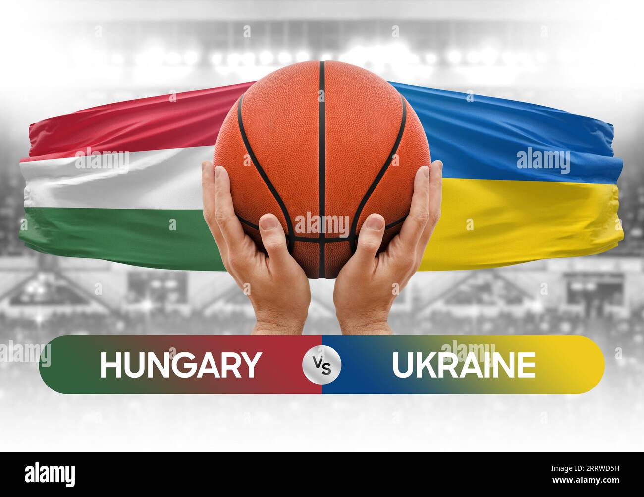 Hungary vs Ukraine national basketball teams basket ball match ...
