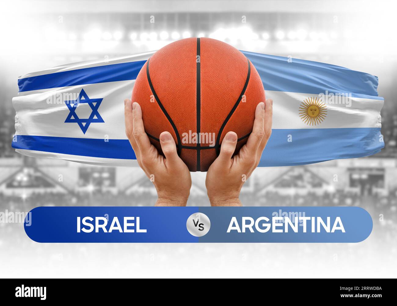 Israel vs Argentina national basketball teams basket ball match ...
