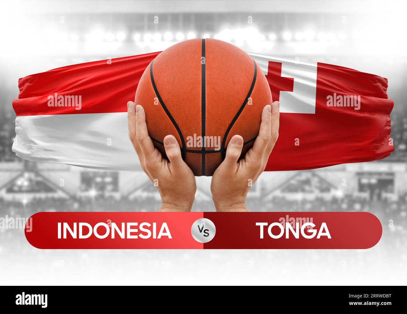 Indonesia vs Tonga national basketball teams basket ball match ...