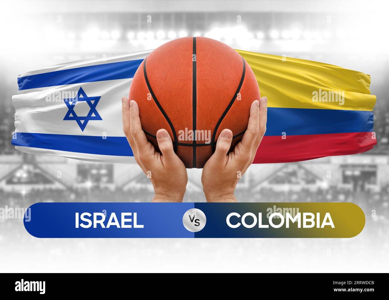 Israel vs Colombia national basketball teams basket ball match ...