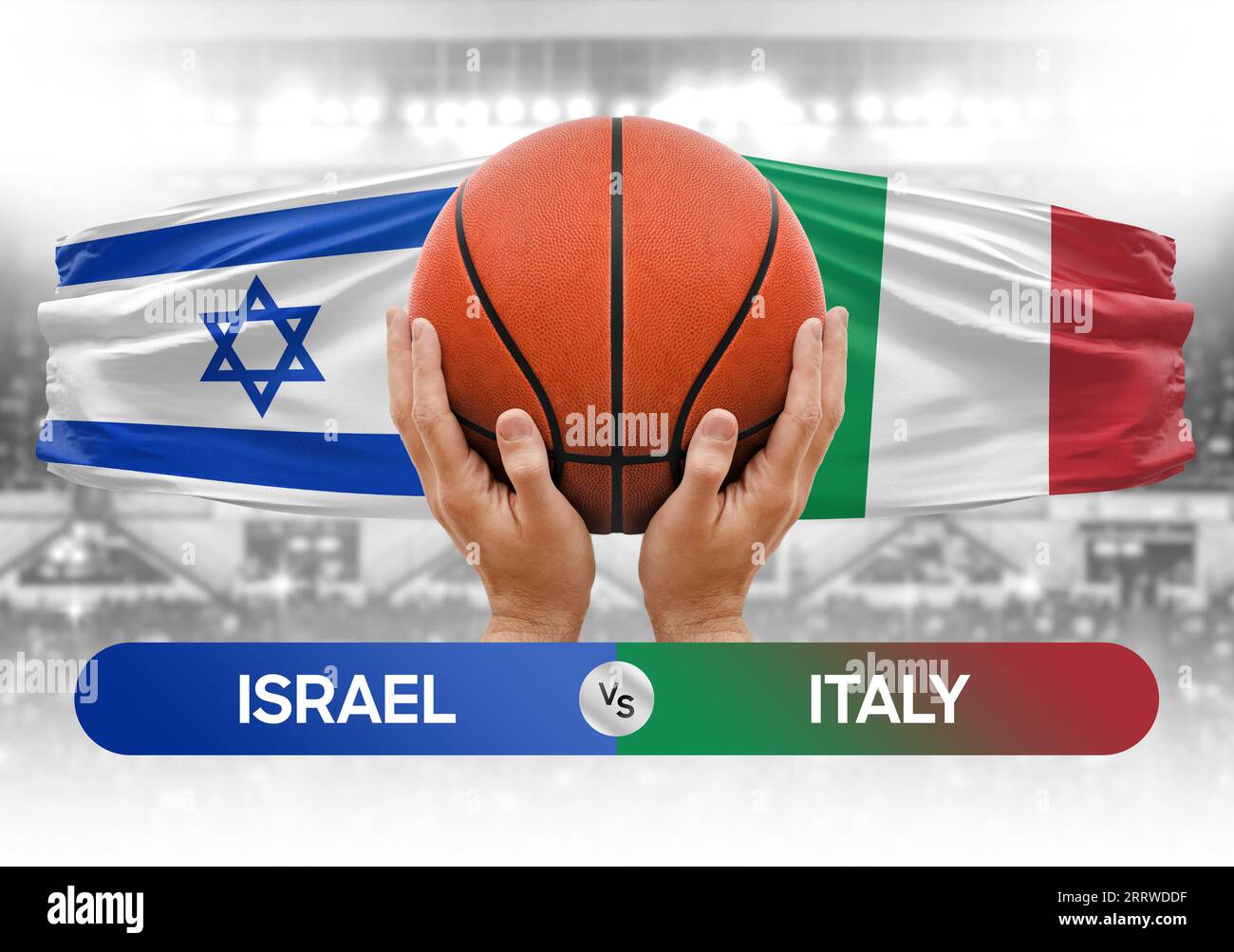 Israel vs Italy national basketball teams basket ball match competition ...