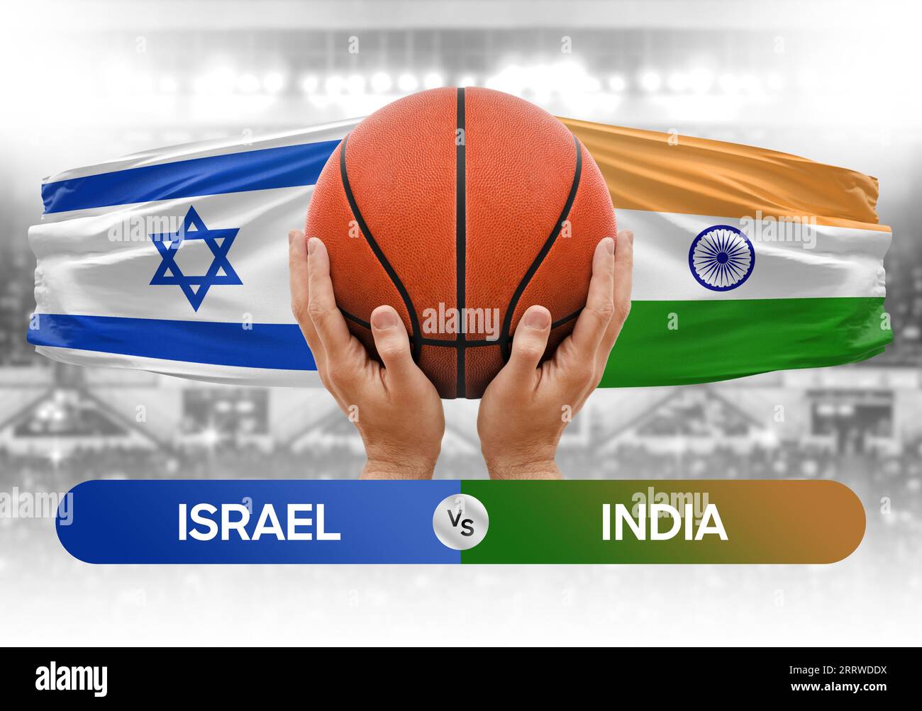 Israel vs India national basketball teams basket ball match competition ...