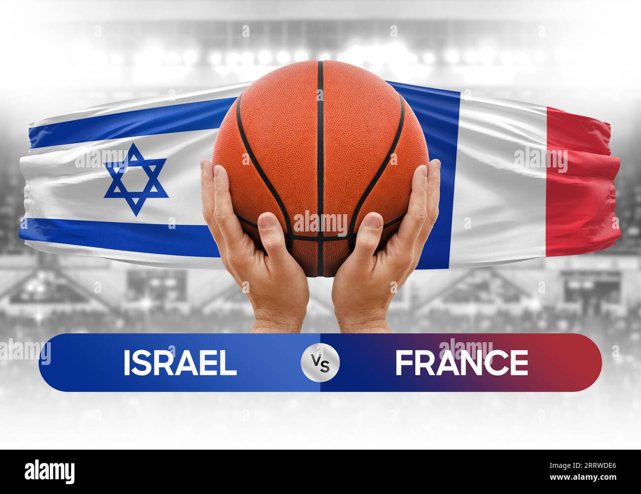 Israel vs France national basketball teams basket ball match ...