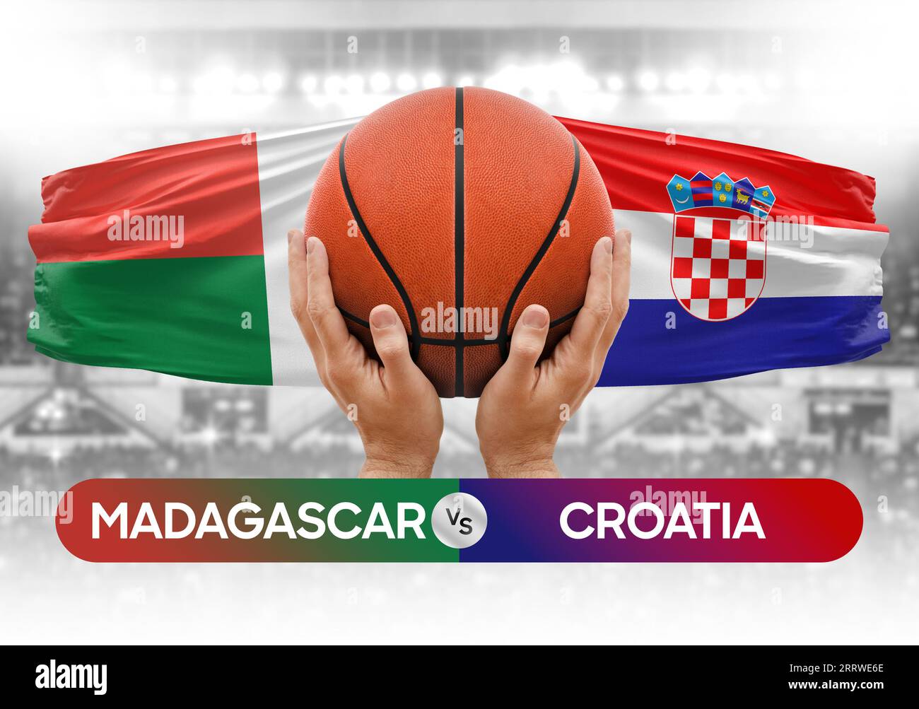 Madagascar vs Croatia national basketball teams basket ball match ...