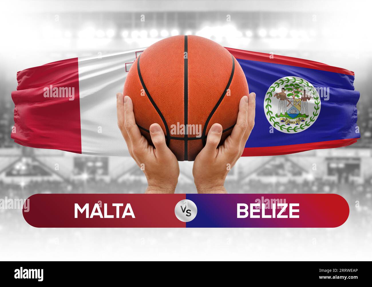 Malta belize flag hi-res stock photography and images - Alamy