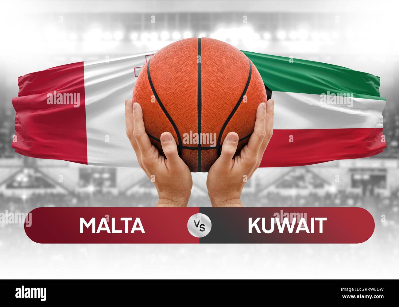 Malta vs Kuwait national basketball teams basket ball match competition ...