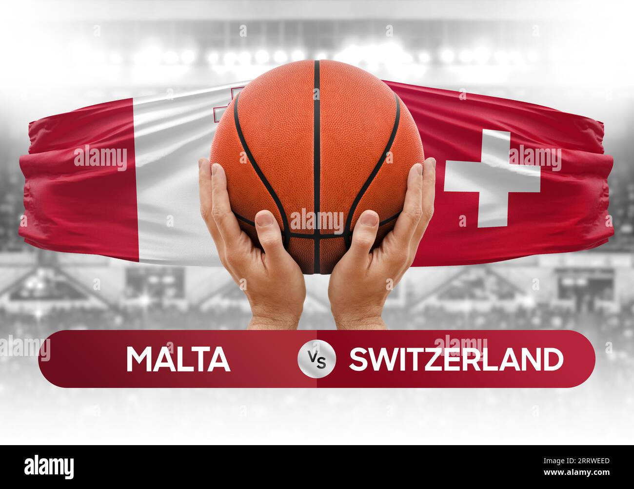Malta vs Switzerland national basketball teams basket ball match ...