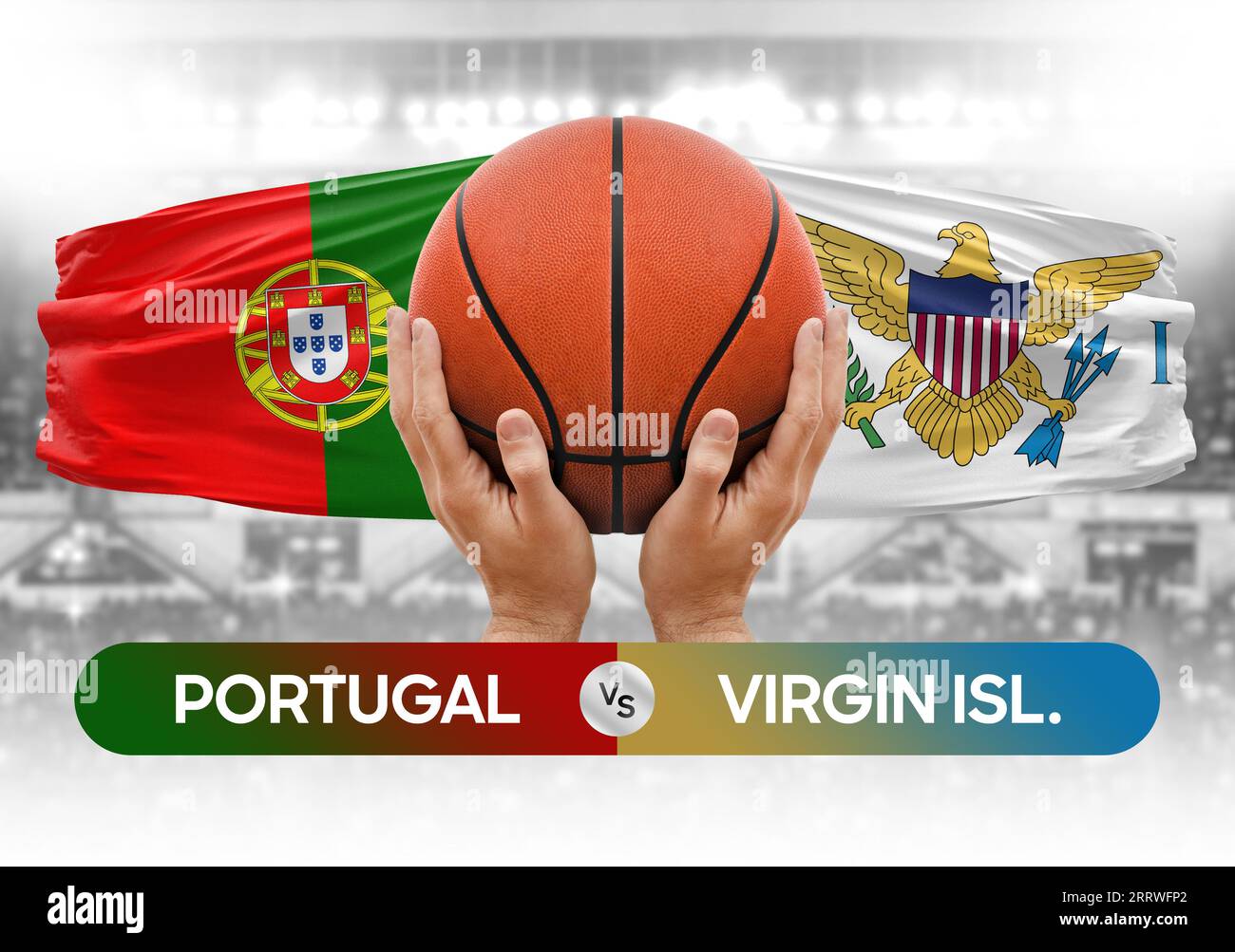 Portugal vs Virgin Islands national basketball teams basket ball match ...