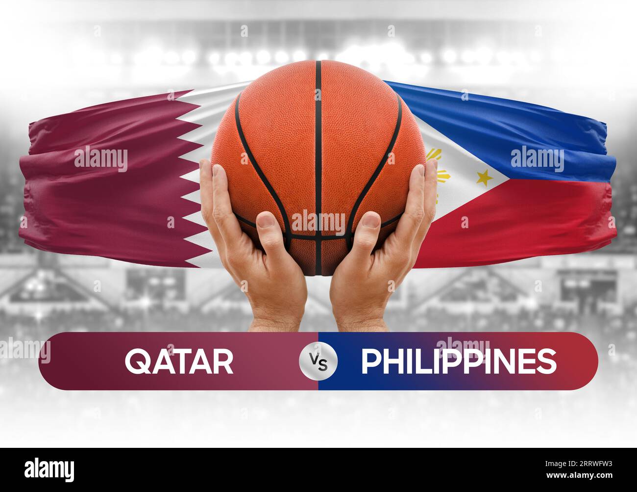 Qatar vs Philippines national basketball teams basket ball match ...