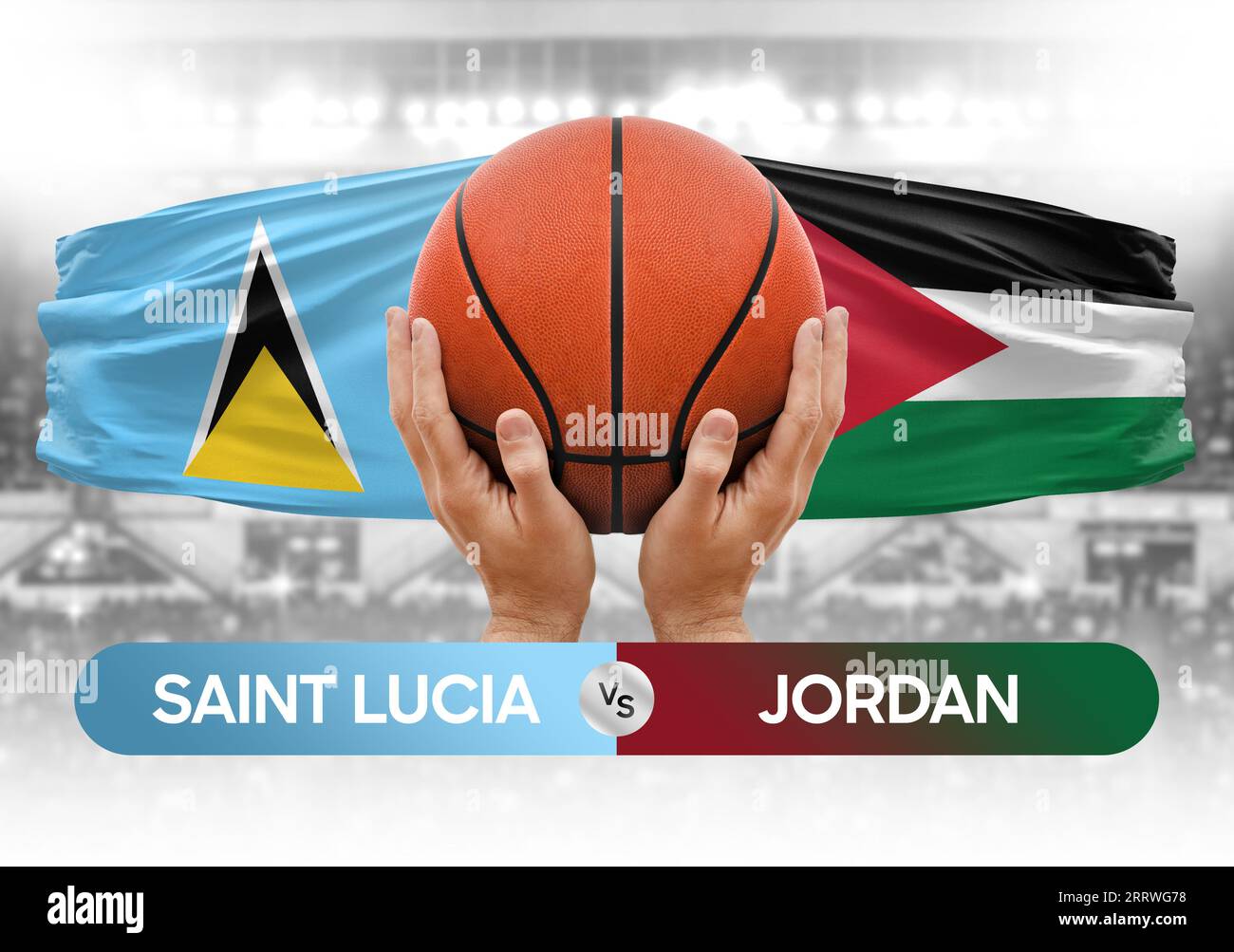 Saint lucia vs jordan hi-res stock photography and images - Alamy