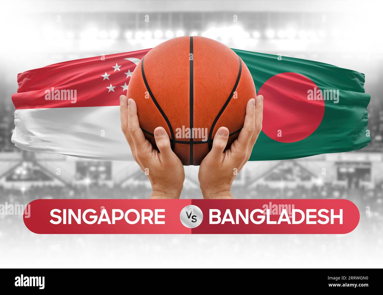 Singapore vs Bangladesh national basketball teams basket ball match ...