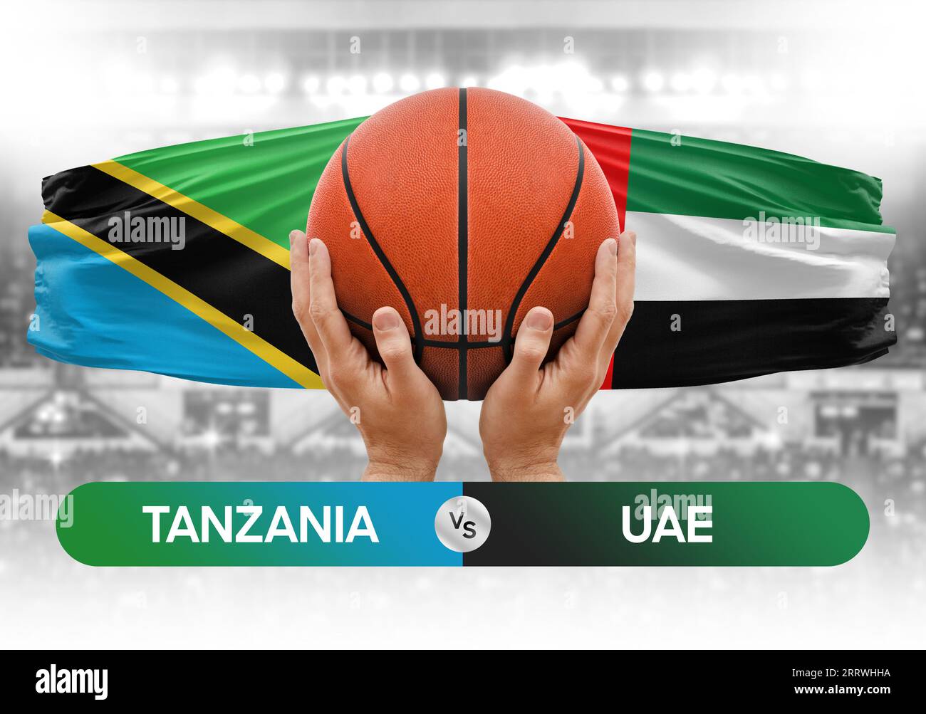 Tanzania vs UAE national basketball teams basket ball match competition ...
