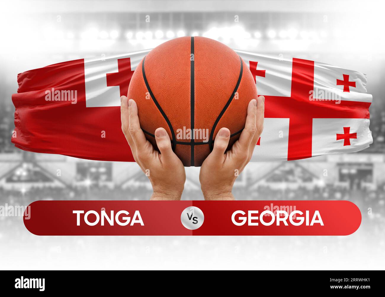 Georgia tonga flag hi-res stock photography and images - Alamy