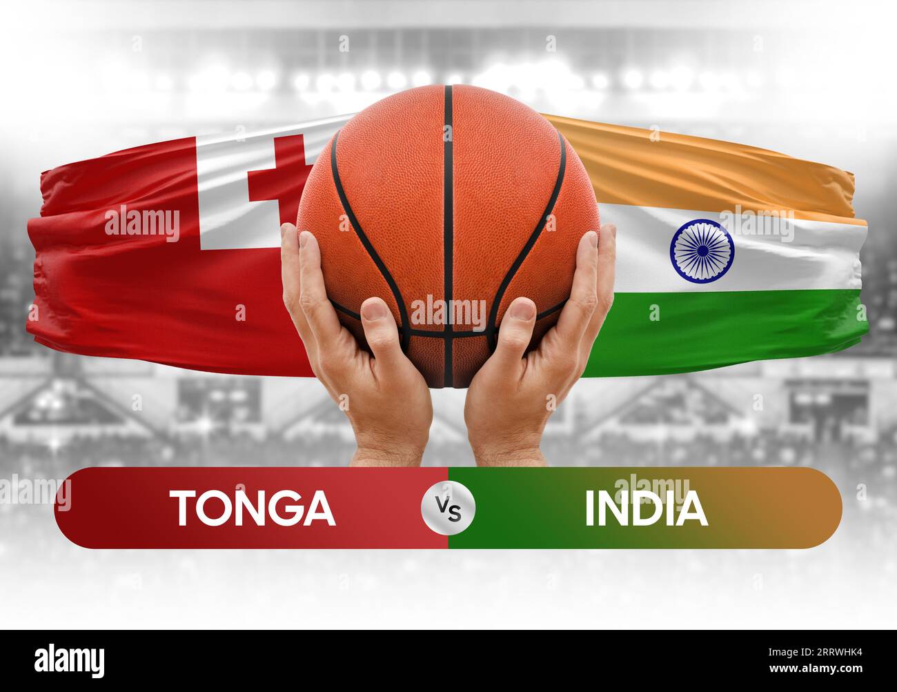 India tonga flag hi-res stock photography and images - Alamy