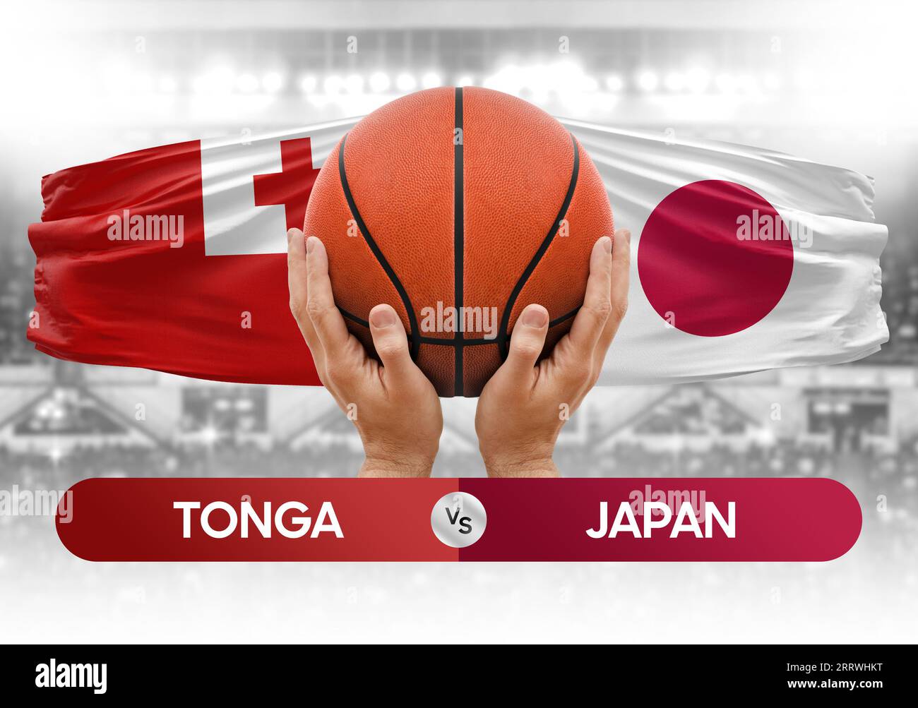 Japan tonga flag hi-res stock photography and images - Alamy