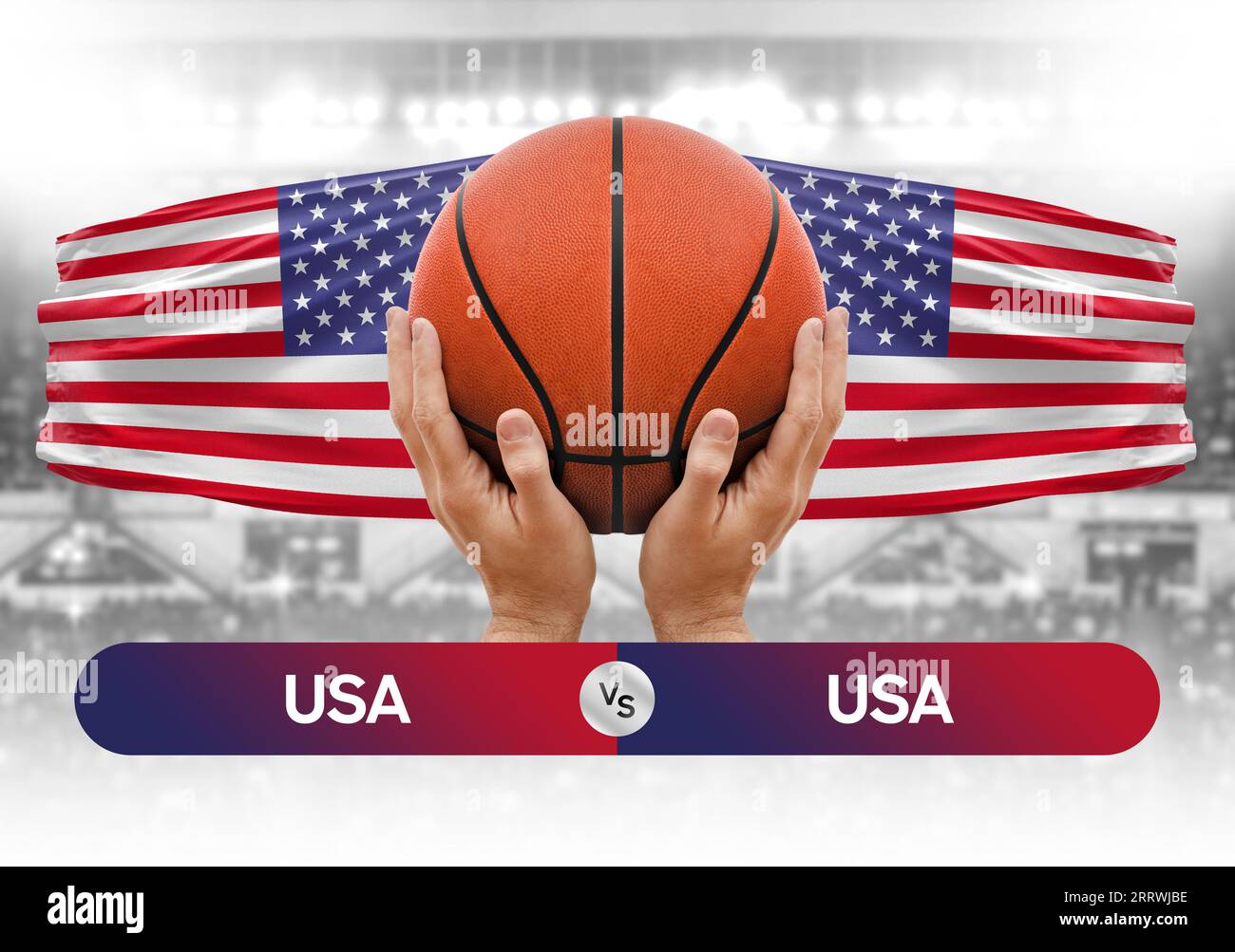 USA vs USA national basketball teams basket ball match competition cup ...
