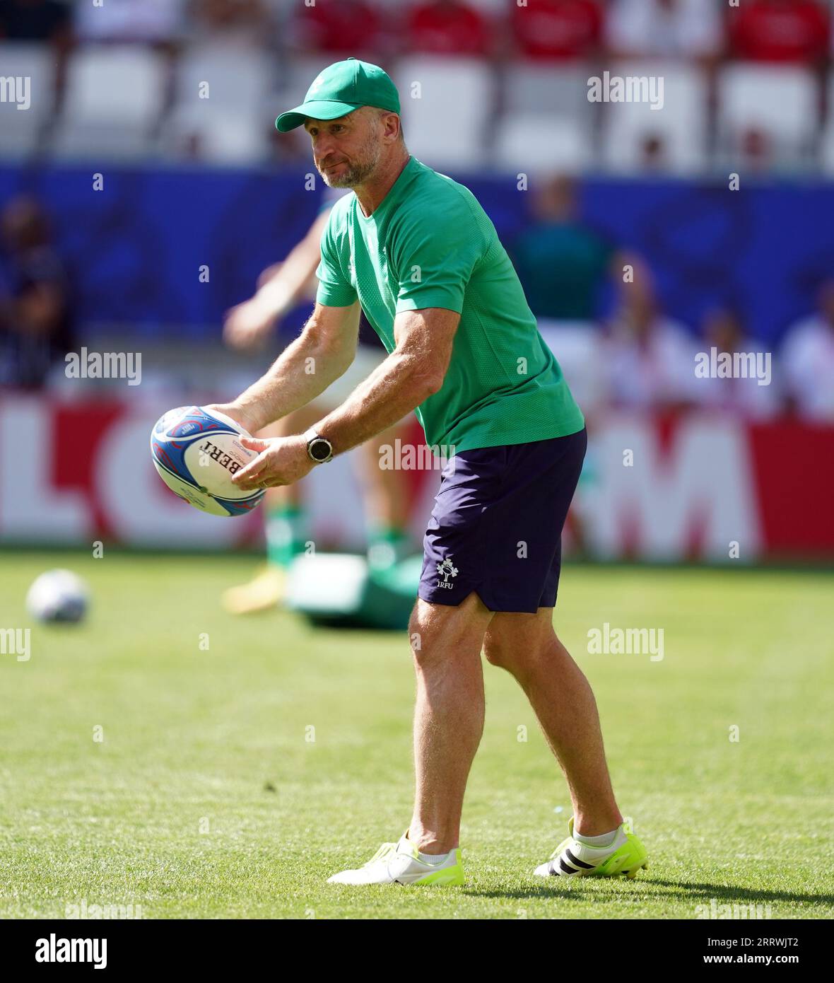 Ireland assistant coach Mike Catt ahead of the Rugby World Cup Pool B ...