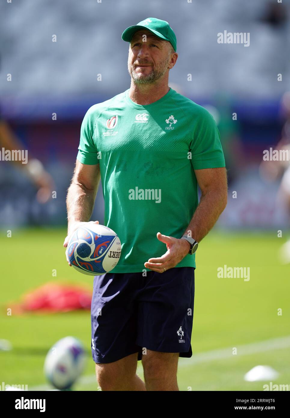 Ireland assistant coach Mike Catt ahead of the Rugby World Cup Pool B ...