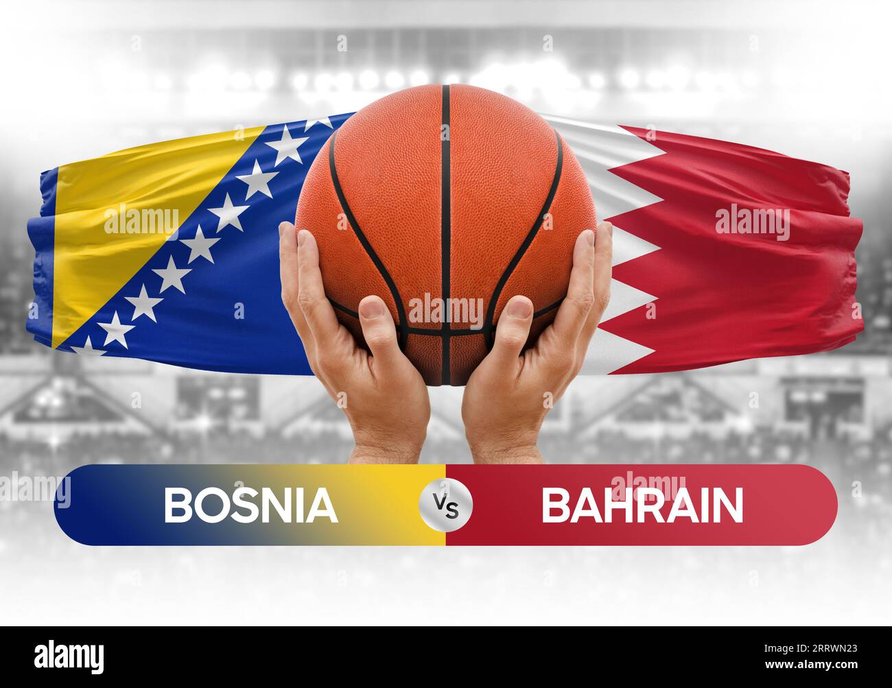 Bosnia vs Bahrain national basketball teams basket ball match ...