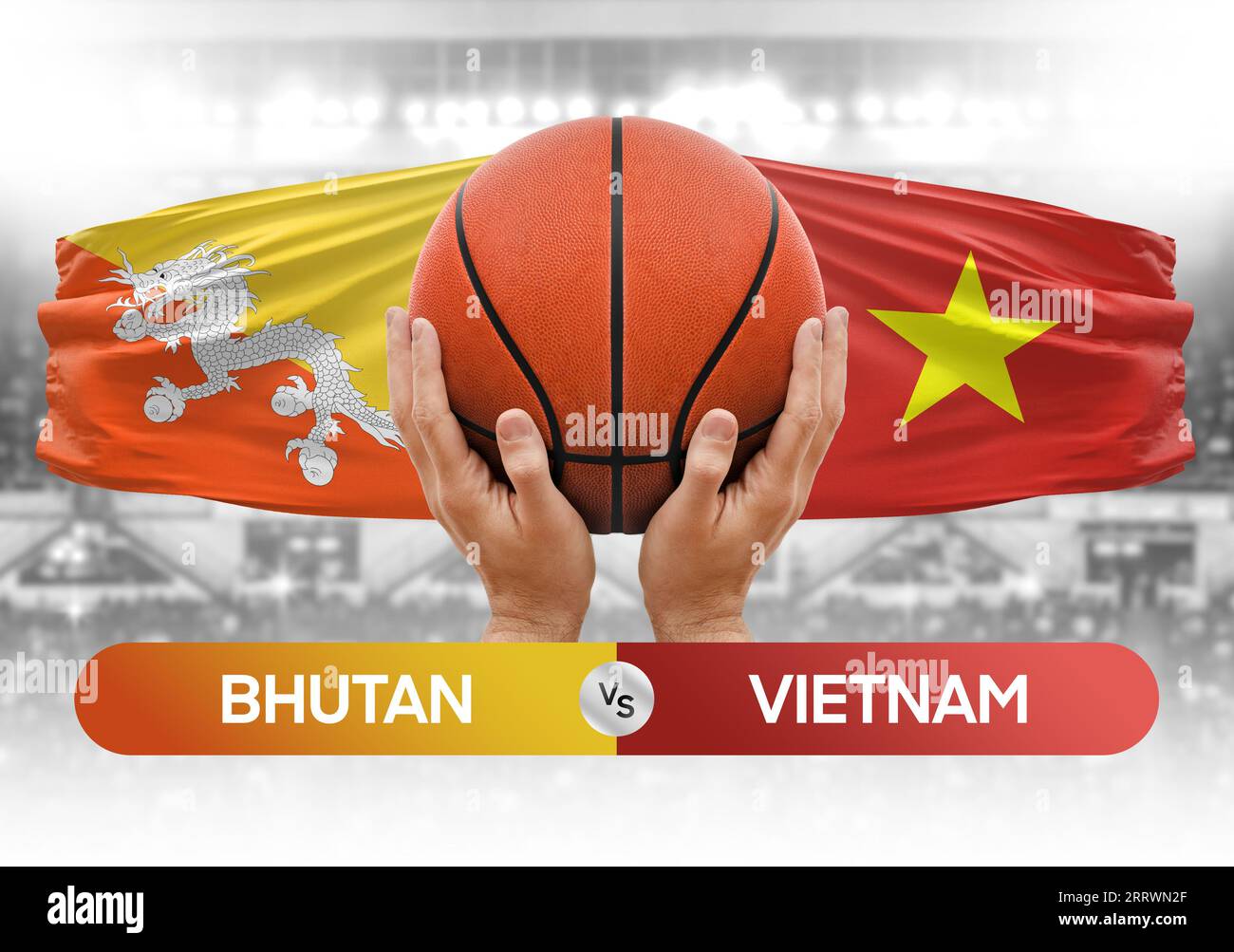 Bhutan vs Vietnam national basketball teams basket ball match ...