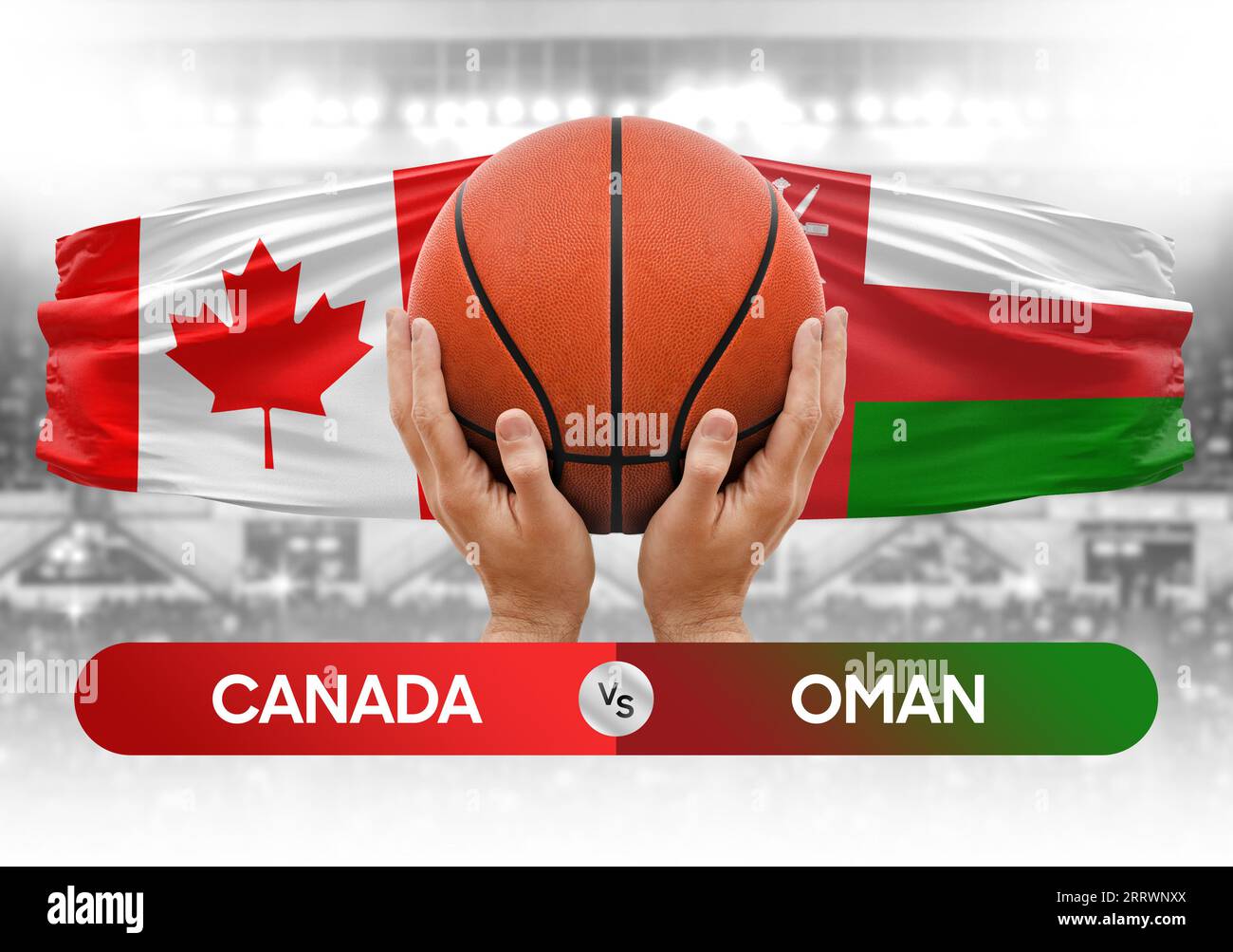 Canada vs Oman national basketball teams basket ball match competition ...