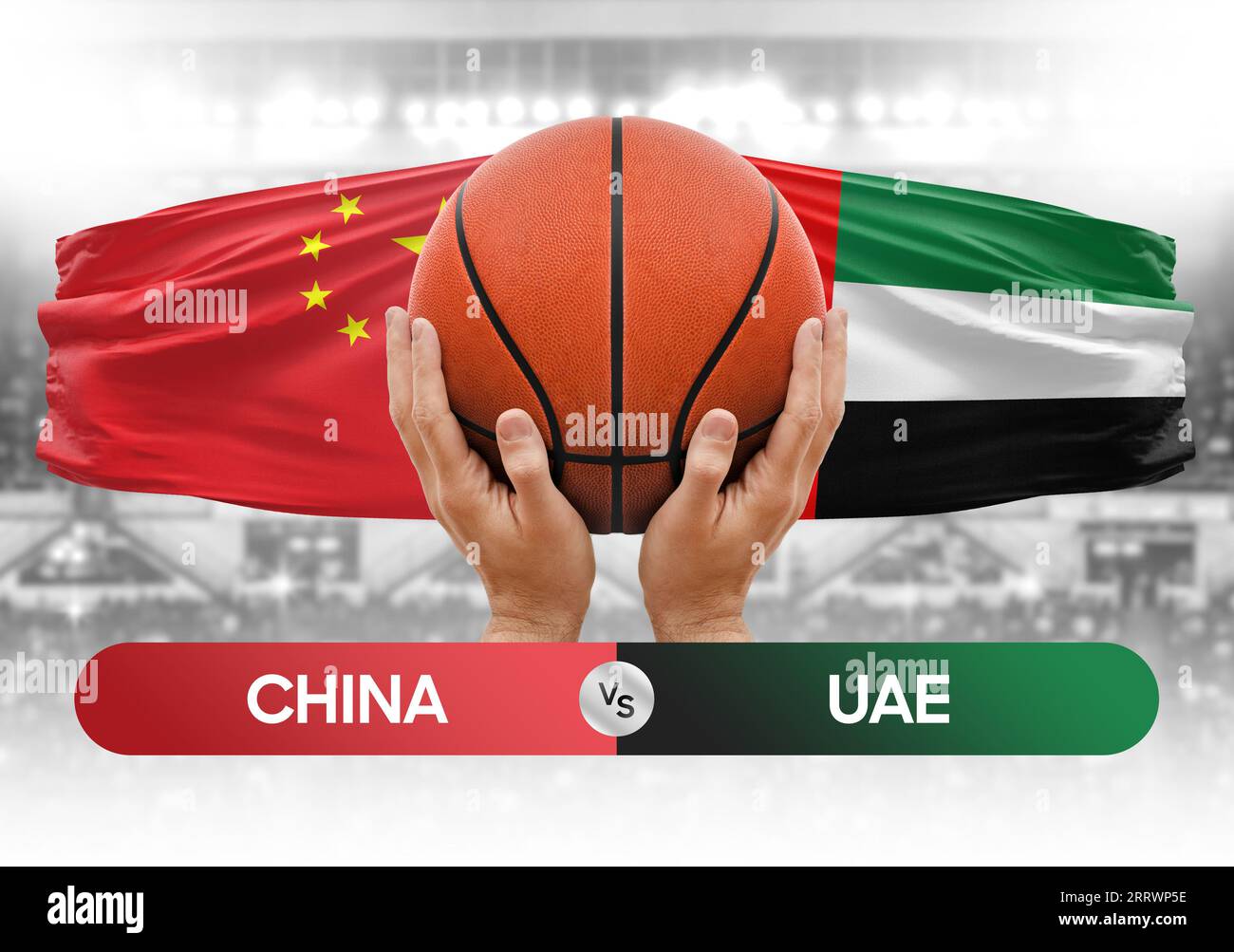 China uae flag hi-res stock photography and images - Alamy