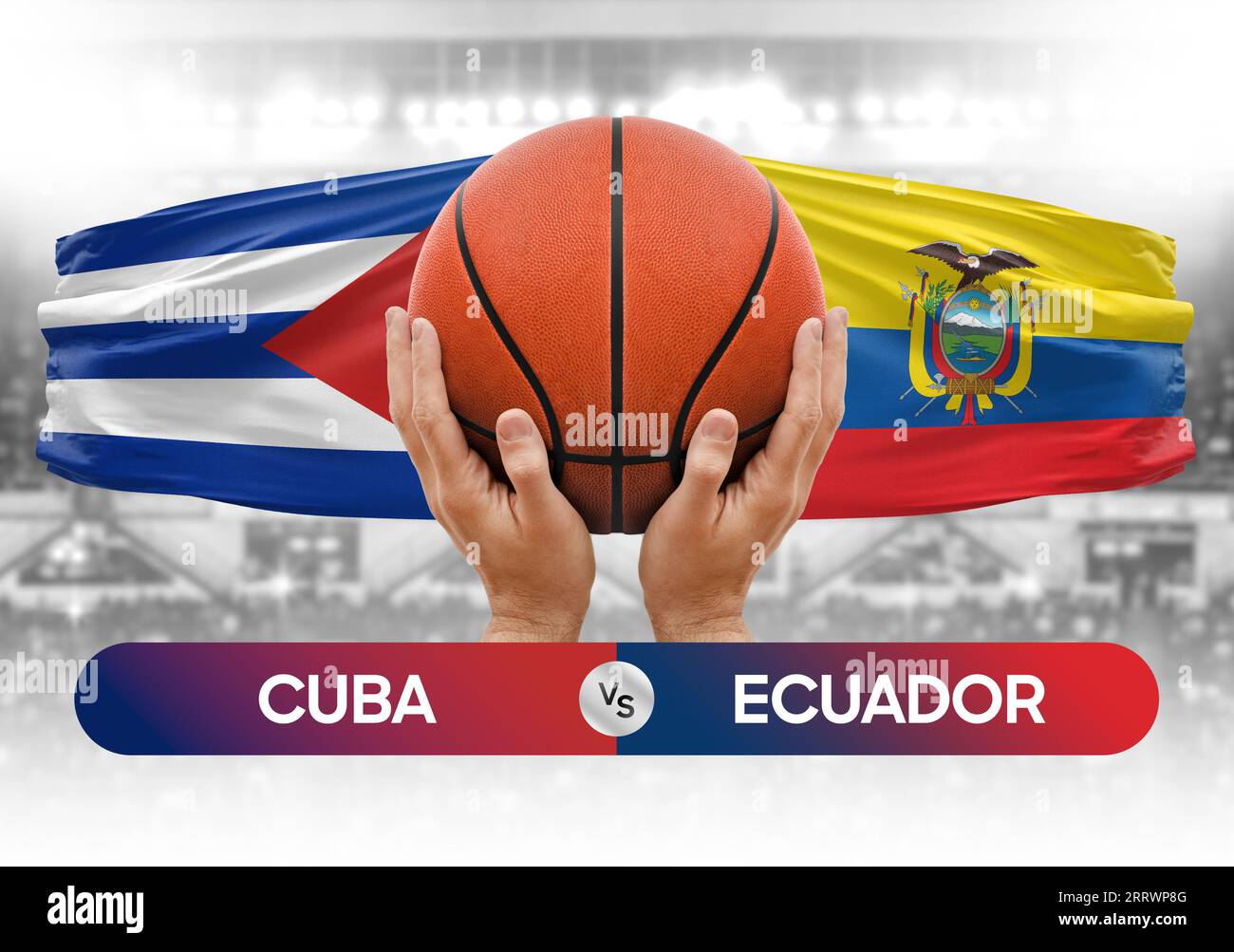 Cuba vs Ecuador national basketball teams basket ball match competition ...
