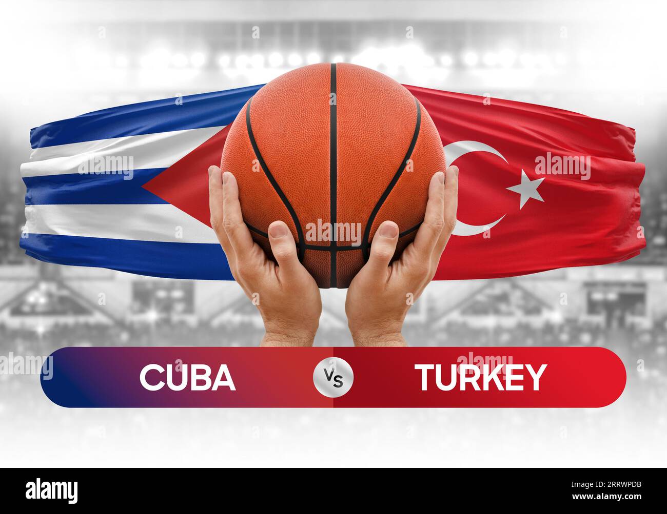 Cuba vs Turkey national basketball teams basket ball match competition ...