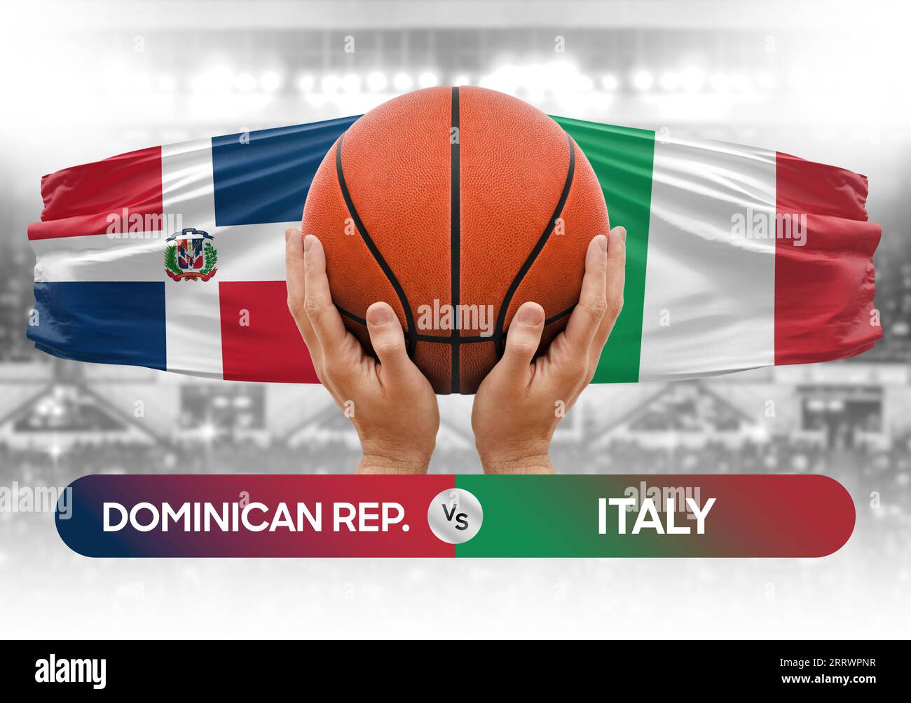 Dominican republic italy flag hi-res stock photography and images - Alamy