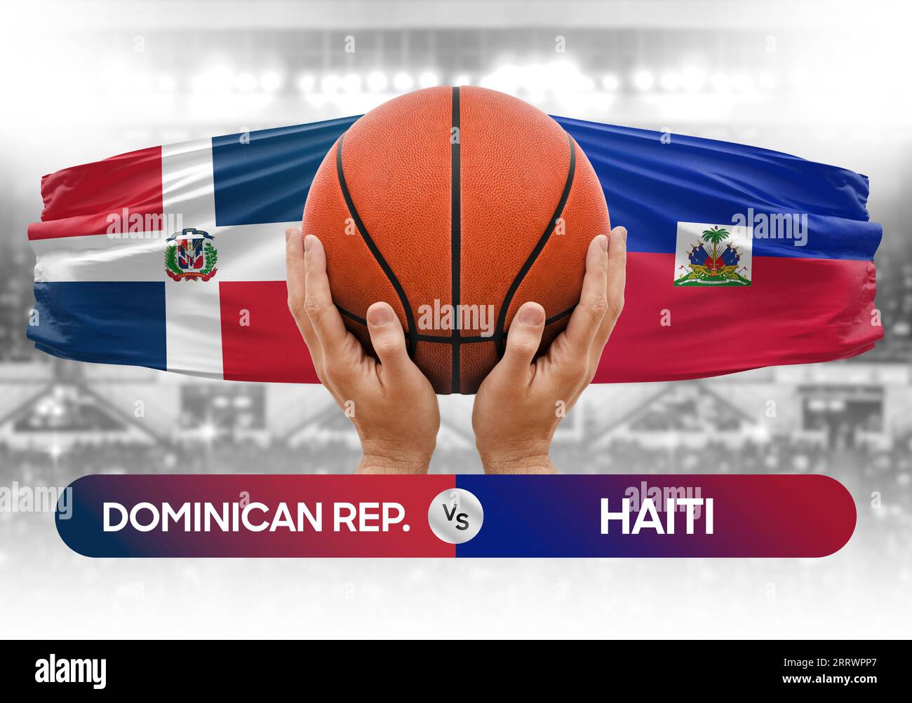 Dominican Republic vs Haiti national basketball teams basket ball match ...