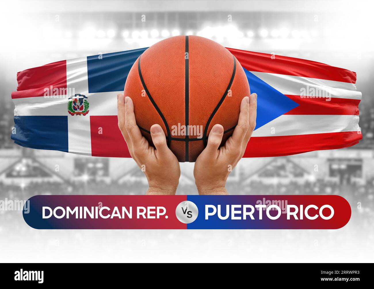 Puerto rico dominican republic flag hi-res stock photography and images ...