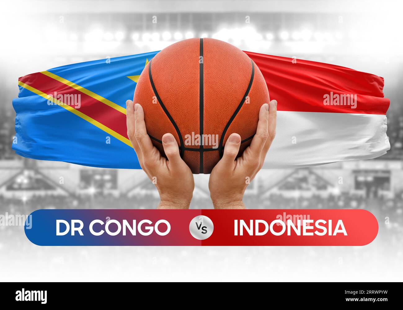 Dr Congo vs Indonesia national basketball teams basket ball match ...