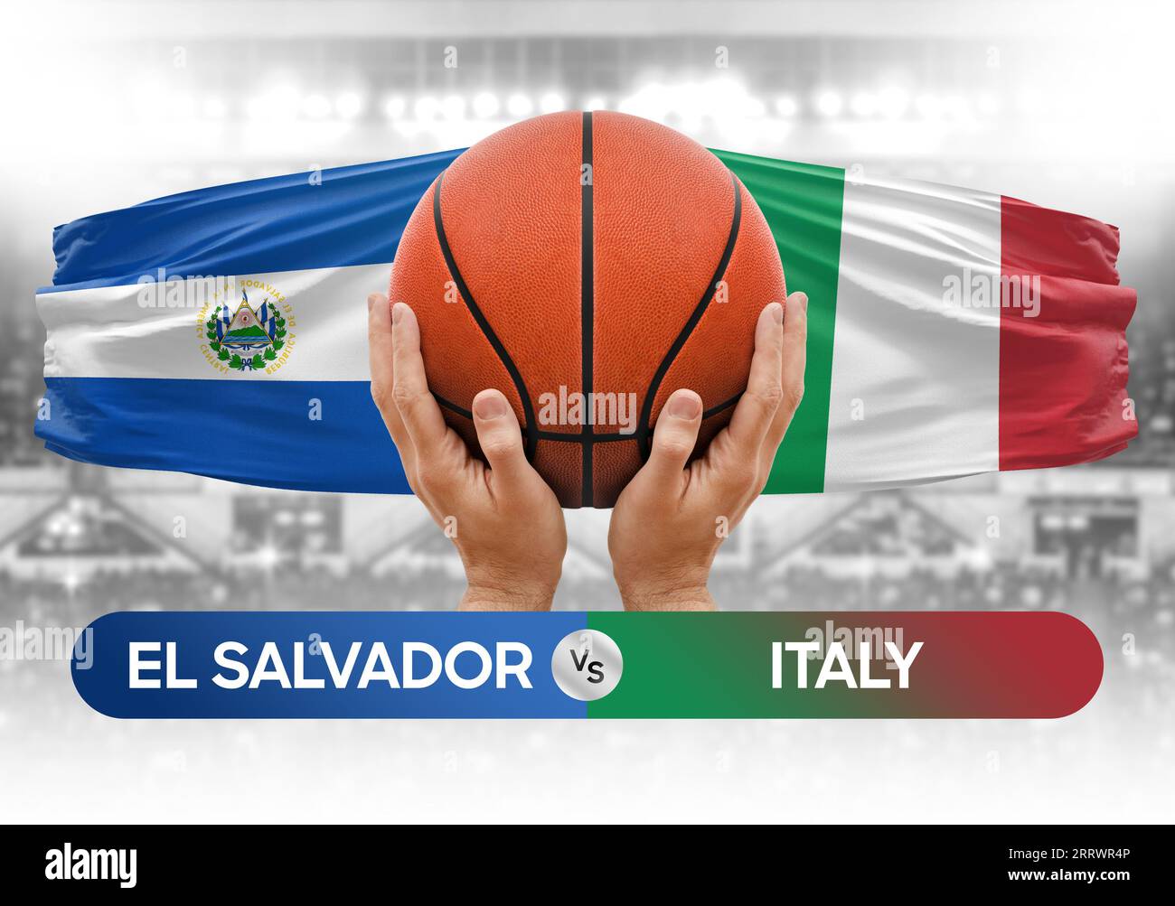 El Salvador vs Italy national basketball teams basket ball match ...