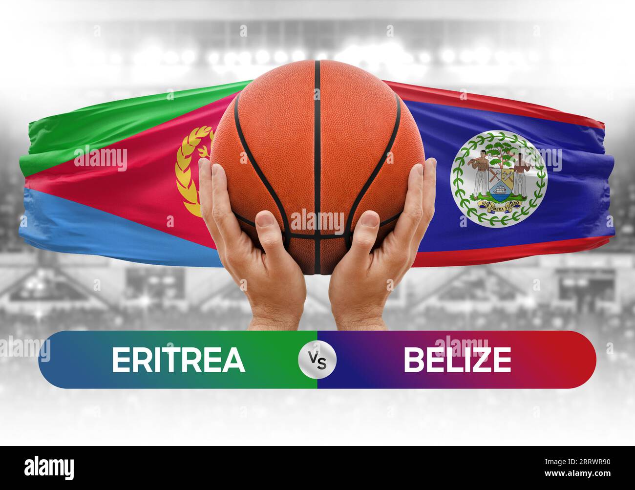 Eritrea vs Belize national basketball teams basket ball match ...